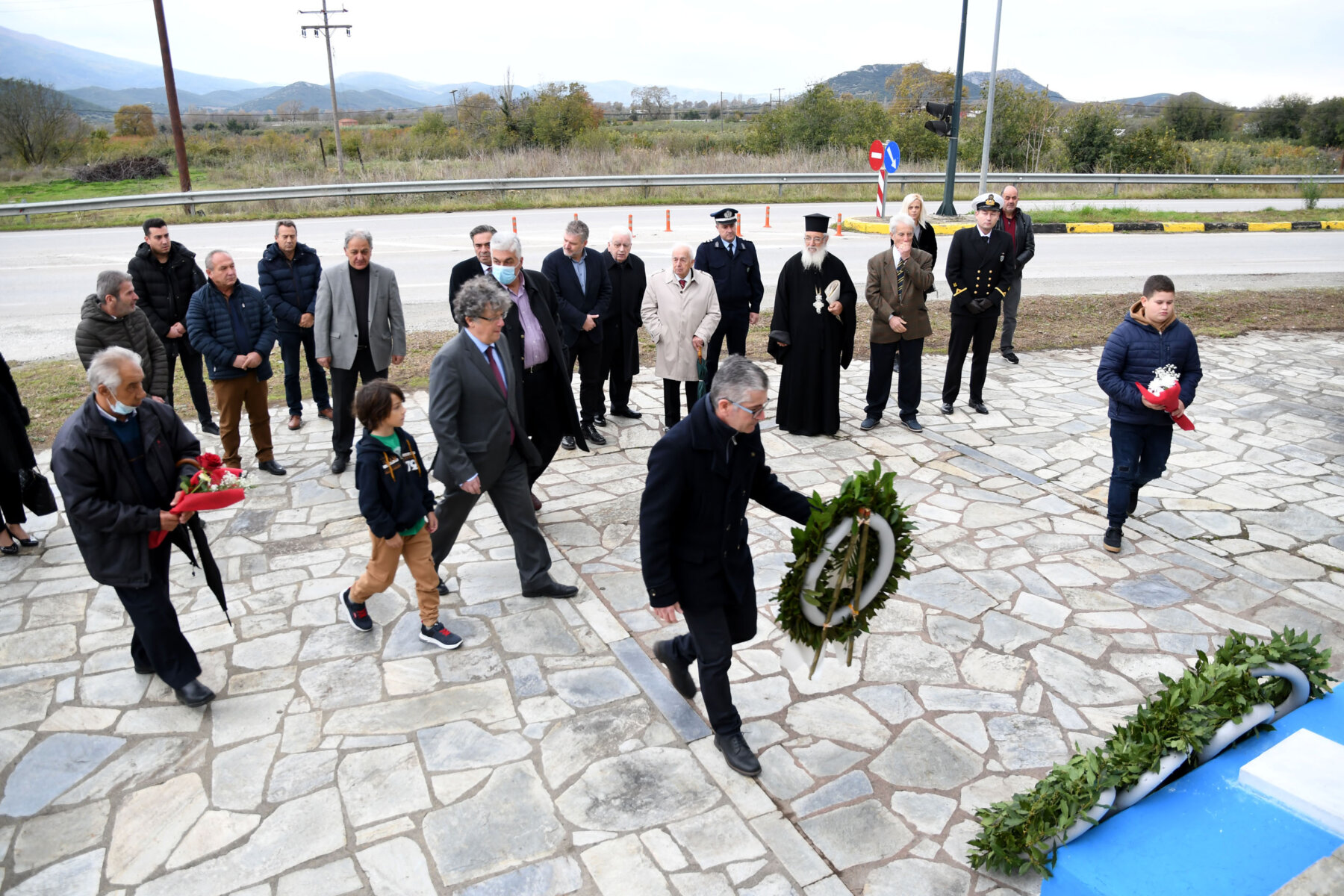 Τιμήθηκε στην Αγιά η Εθνική Αντίσταση - Χώρα Αγιά