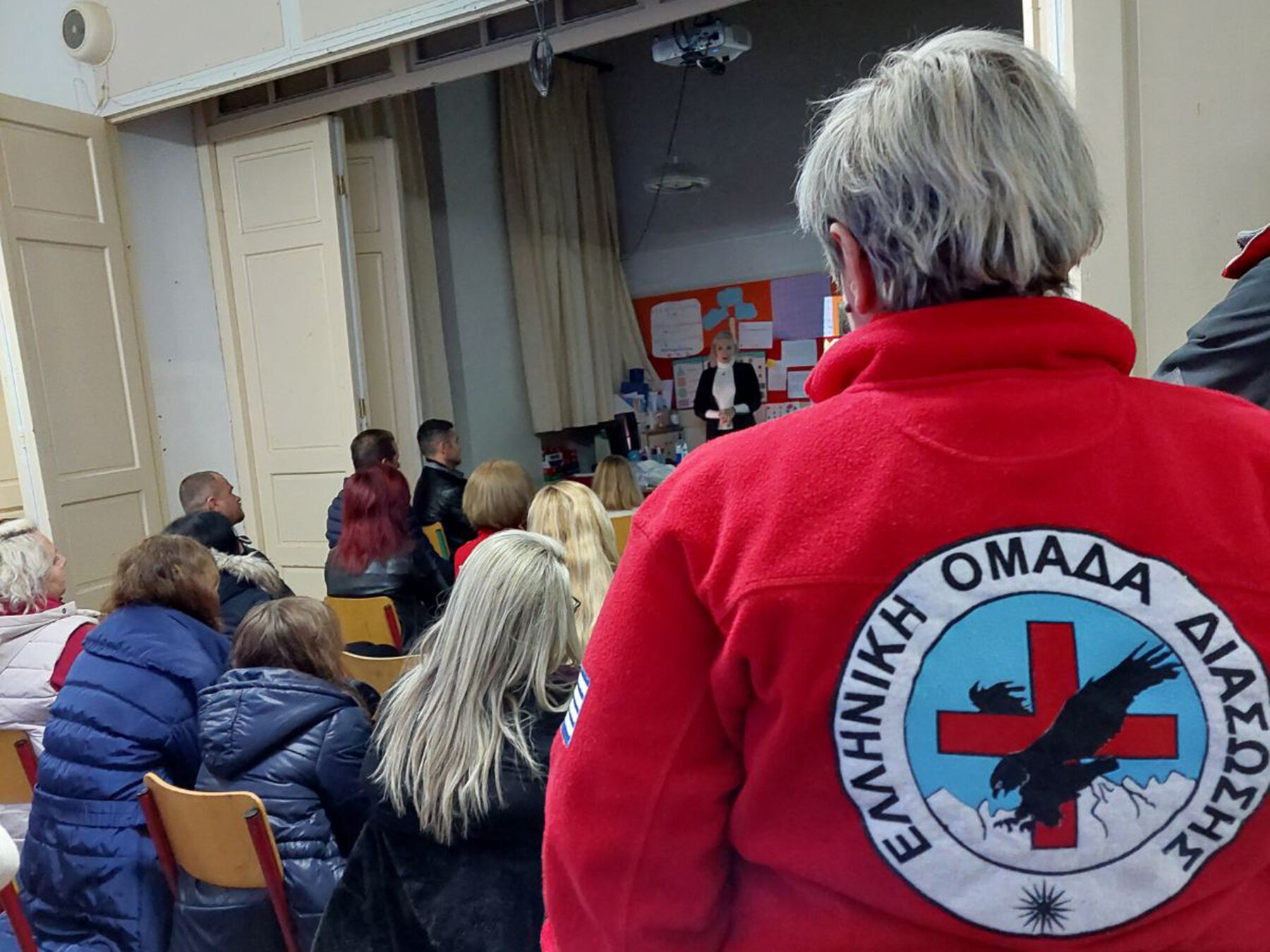 Σεμινάριο Πρώτων Βοηθειών στο 1ο Δημοτικό Σχολείο Αγιάς - Χώρα Αγιά