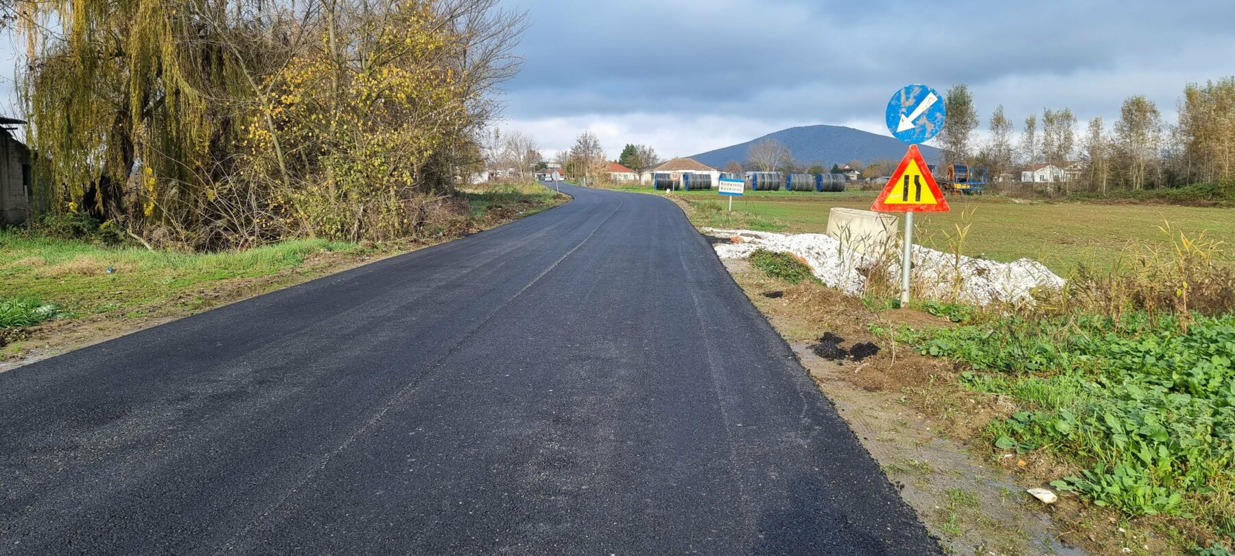 Ασφαλτόστρωση στον δρόμο Κοσκινάς-Μαραθέα στον Δήμο Παλαμά από την ...