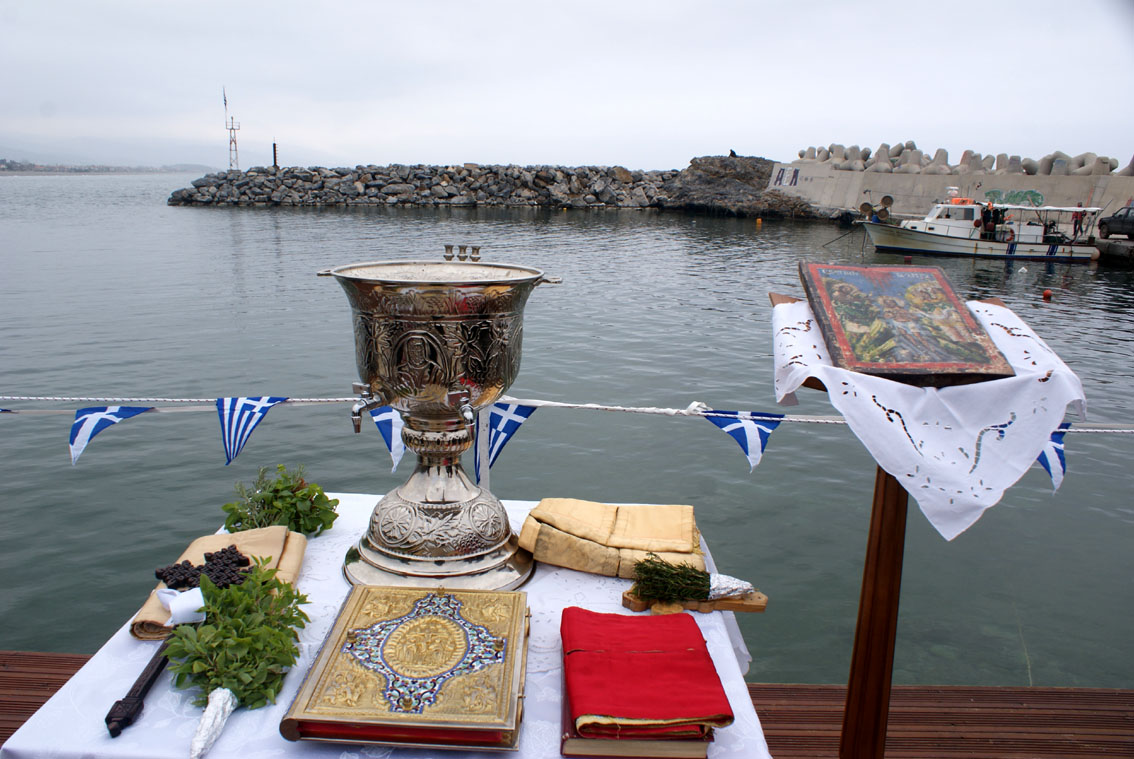 Οι τελετές Αγιασμού των Υδάτων στον Δήμο Αγιάς - Χώρα Αγιά