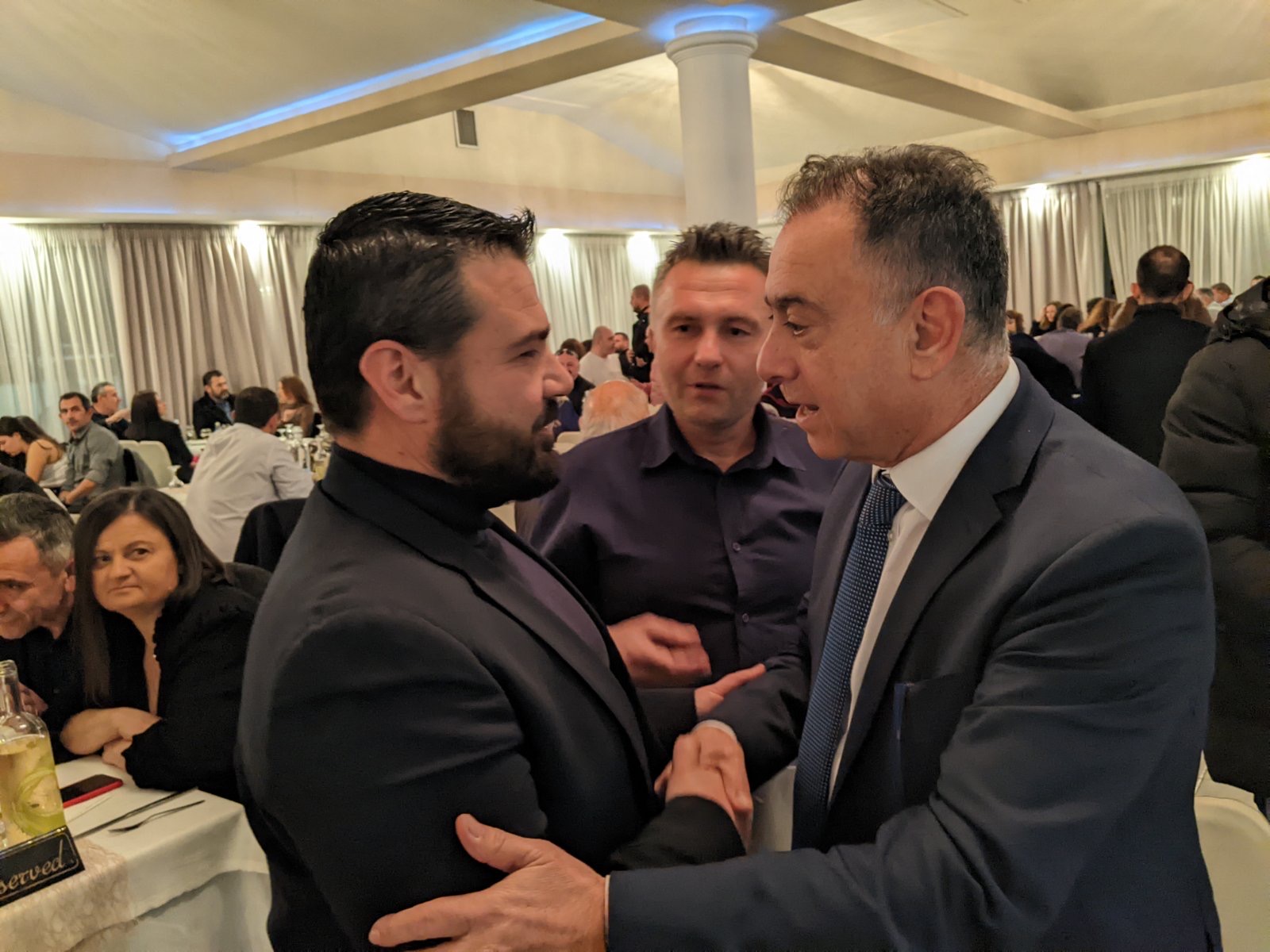 Στην κοπή πίτας του Συνδέσμου Βορειοηπειρωτών ο Χρήστος Κέλλας - Χώρα Αγιά