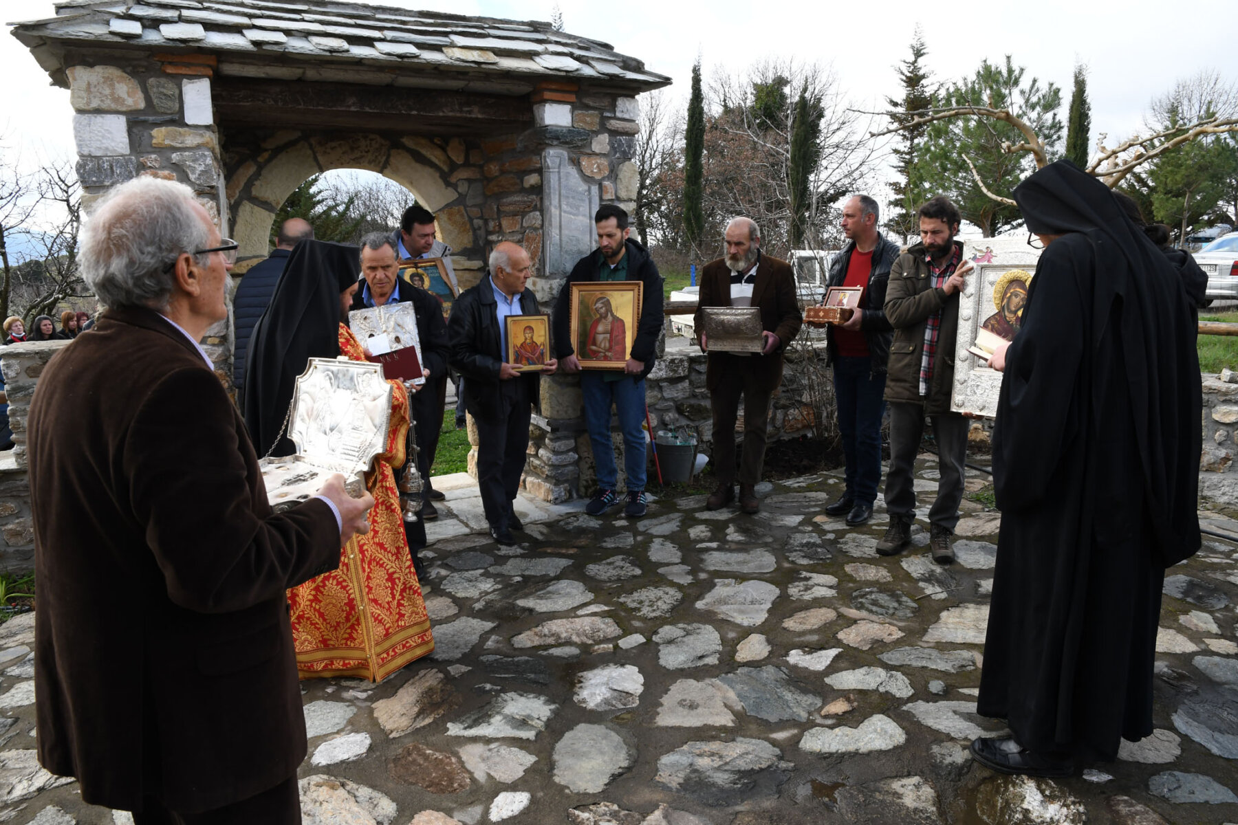 Η Κυριακή της Ορθοδοξίας στην Ιερά Μονή Αγίου Παντελεήμονος Αγιάς ...