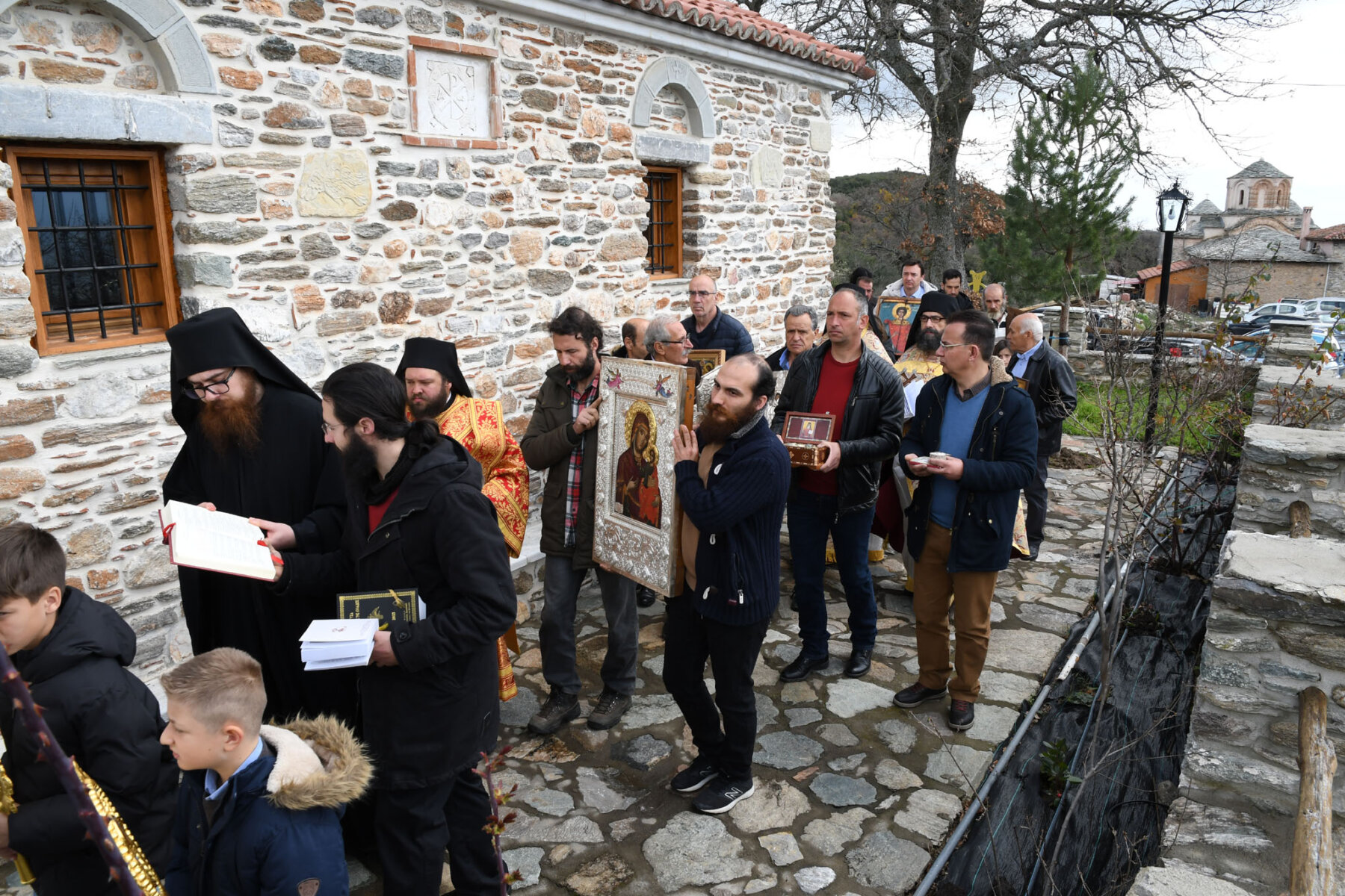 Η Κυριακή της Ορθοδοξίας στην Ιερά Μονή Αγίου Παντελεήμονος Αγιάς ...