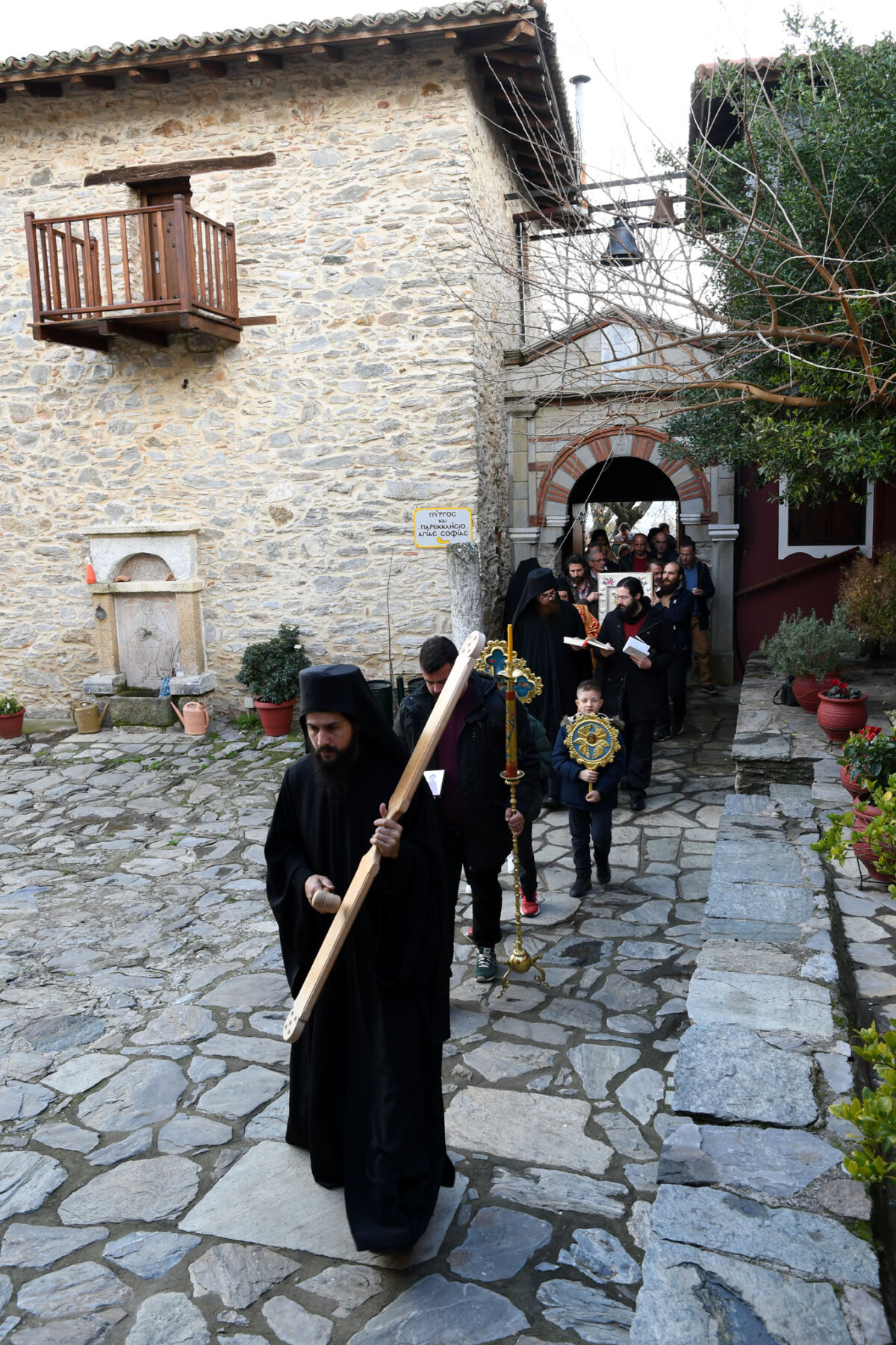 Η Κυριακή της Ορθοδοξίας στην Ιερά Μονή Αγίου Παντελεήμονος Αγιάς ...