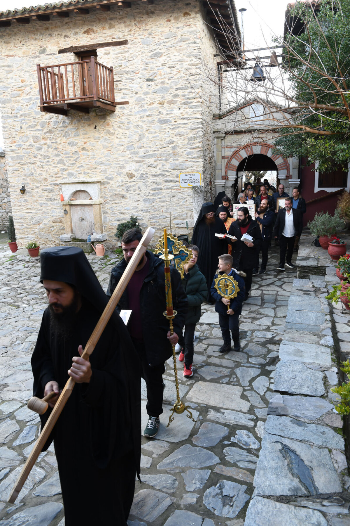 Η Κυριακή της Ορθοδοξίας στην Ιερά Μονή Αγίου Παντελεήμονος Αγιάς ...