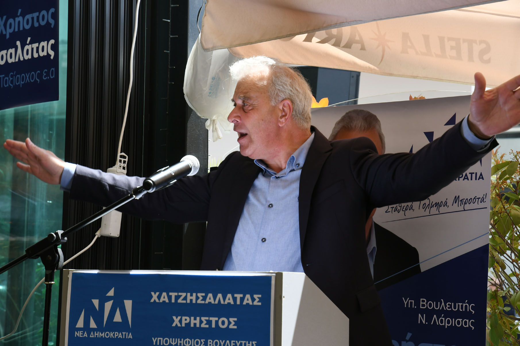 Σάρωσε ο Χρήστος Χατζησαλάτας στην Αγιά - Χώρα Αγιά