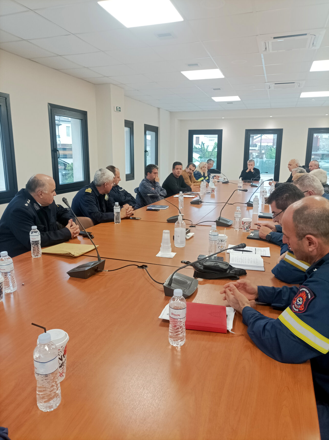 Συνεδρίασε το Συντονιστικό Όργανο Πολιτικής Προστασίας του Δήμου Αγιάς ...