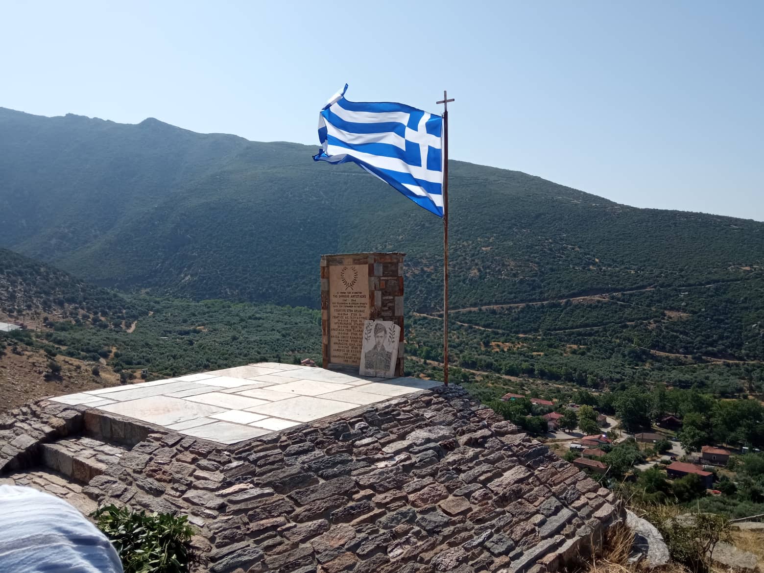 Μνημόσυνο στη Μαρμαρίνη Αγιάς - Χώρα Αγιά