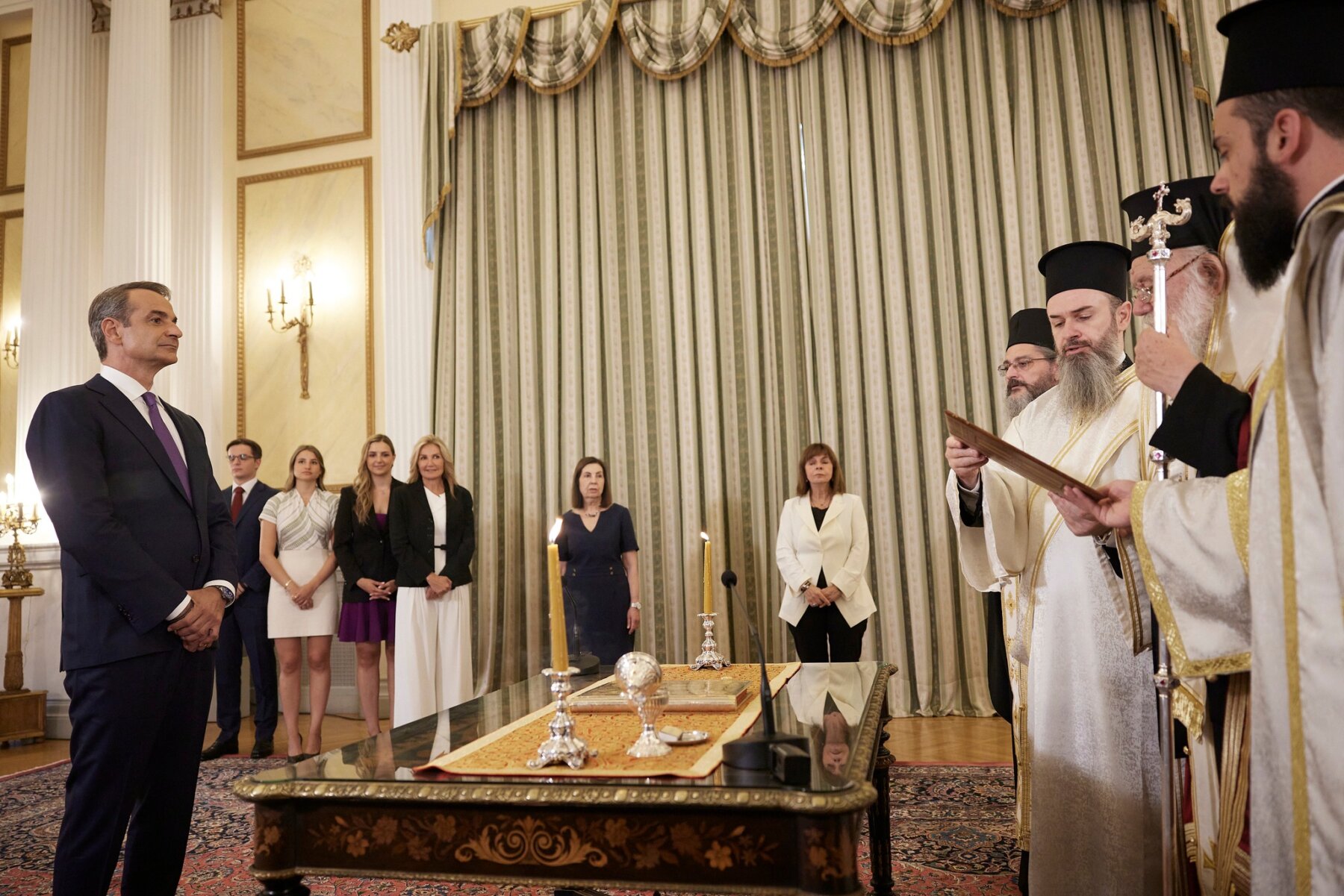 Η σύνθεση της νέας Κυβέρνησης - Χώρα Αγιά