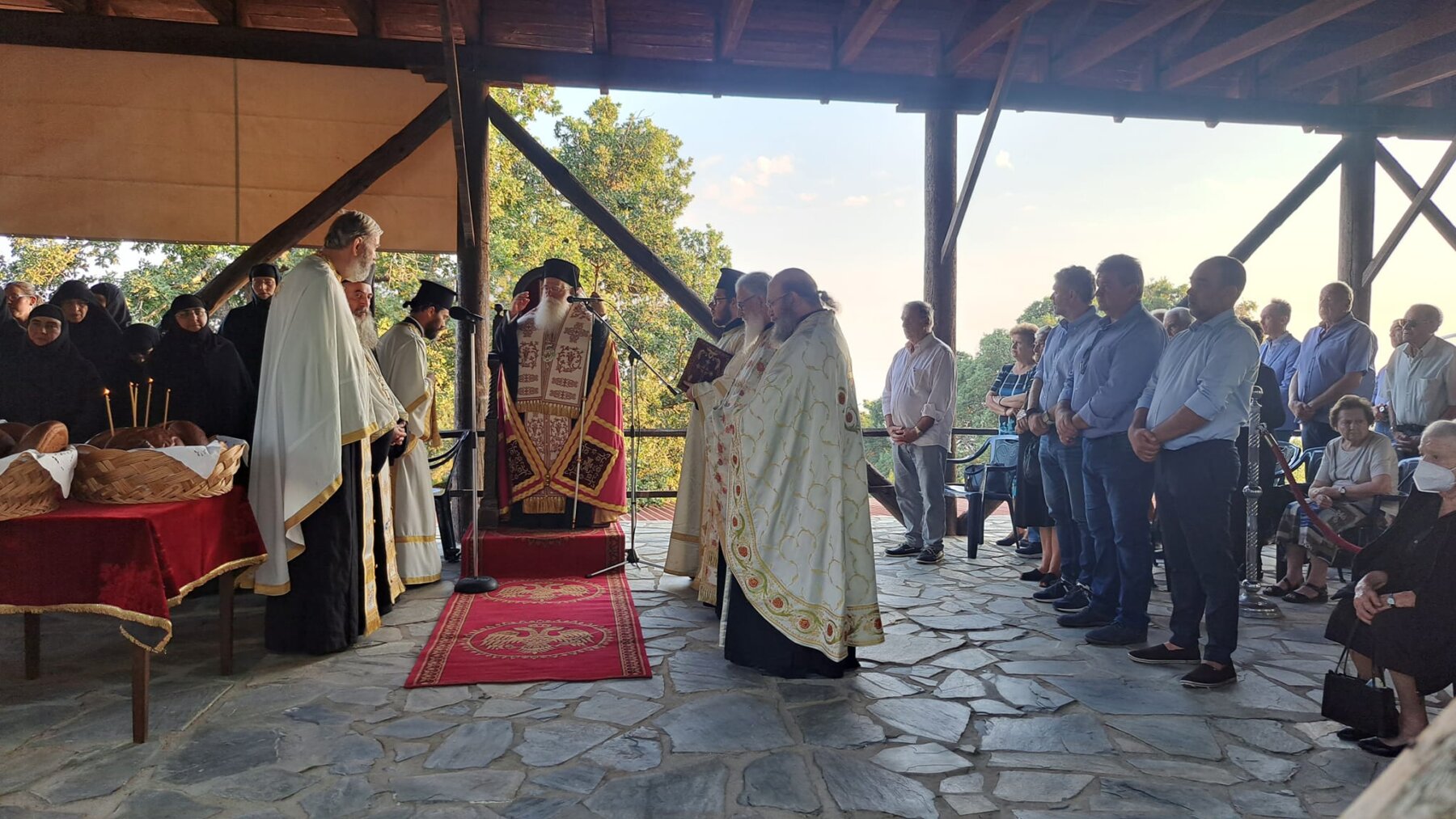 Γιόρτασε η Ιερά Μονή Τιμίου Προδρόμου Ανατολής - Χώρα Αγιά