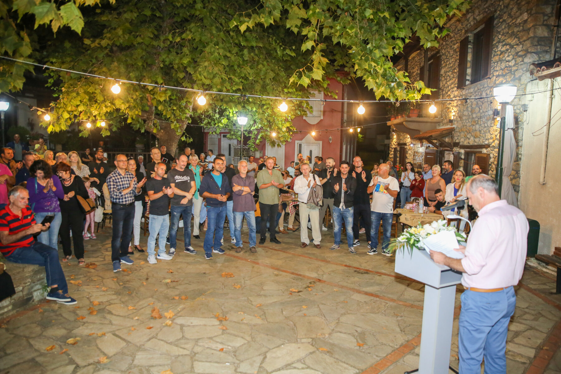 Θεόδωρος Ριζούλης από εντυπωσιακή συγκέντρωση στη Σκήτη: "Ναι στην ...