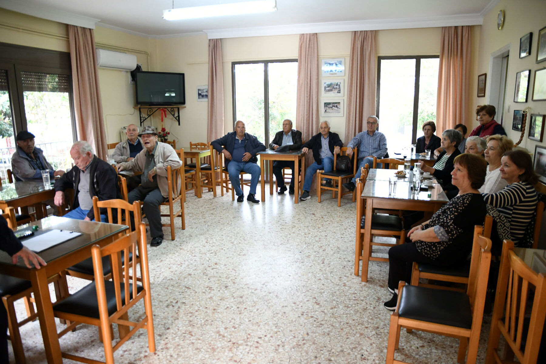 Ενημερωτική εκδήλωση στο ΚΑΠΗ Αγιάς - Χώρα Αγιά