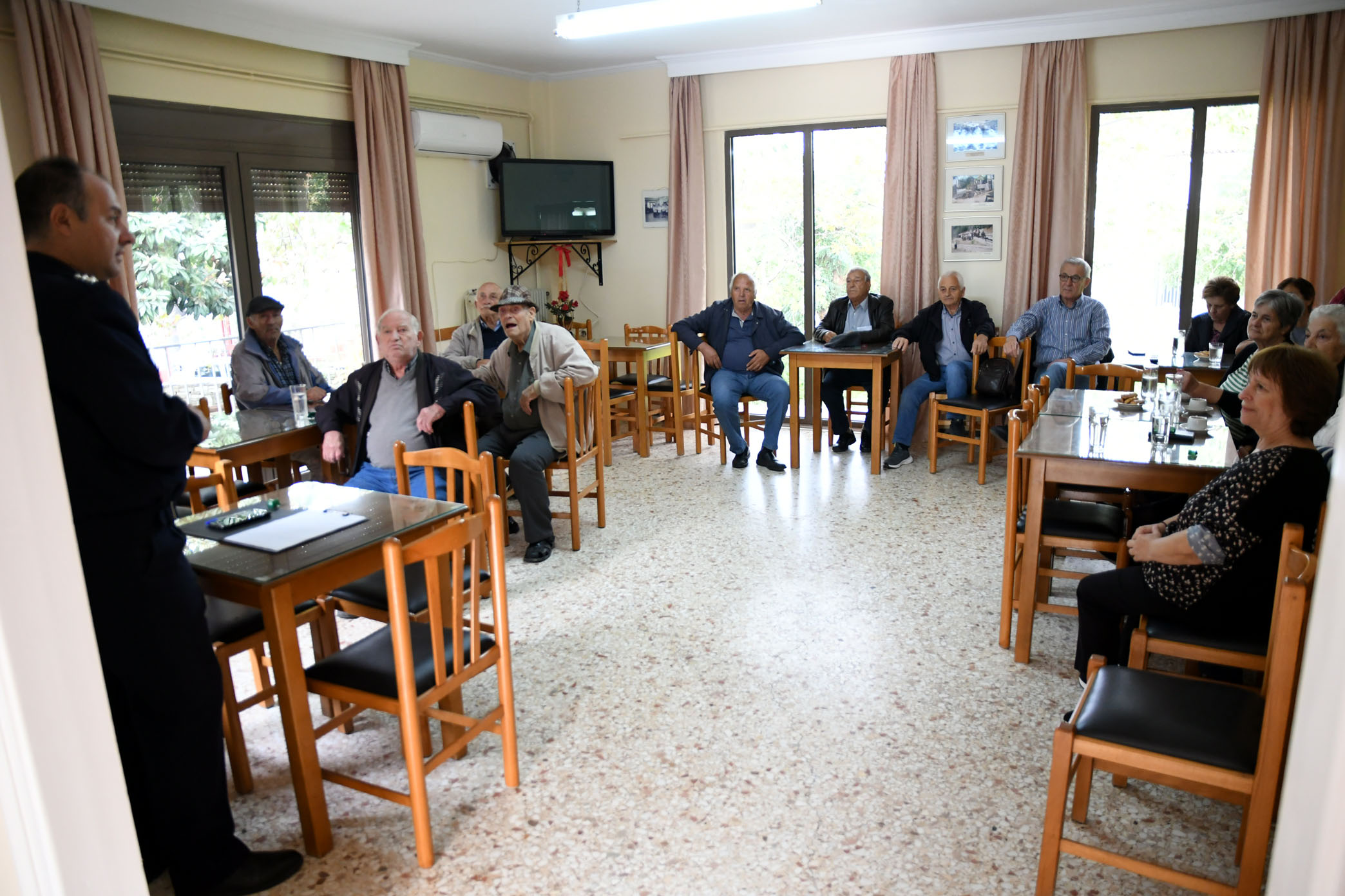Ενημερωτική εκδήλωση στο ΚΑΠΗ Αγιάς - Χώρα Αγιά