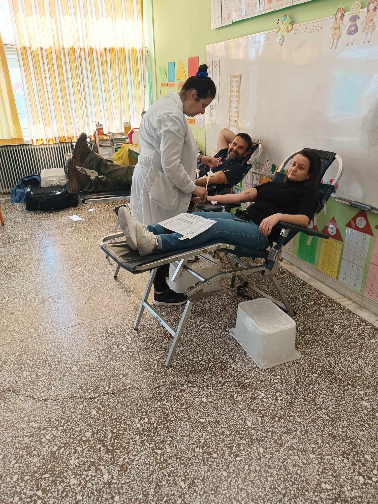 Μελιβοία / Με επιτυχία πραγματοποιήθηκε εθελοντική αιμοδοσία - Χώρα Αγιά